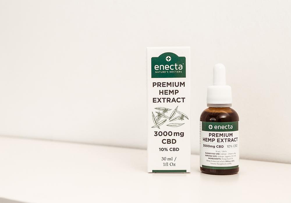 Our 10% CBD oil now in the 30 ml format – Enecta